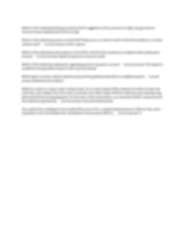 EMT- Chapter 24 Questions With All Correct Answers | Exams Nursing ...