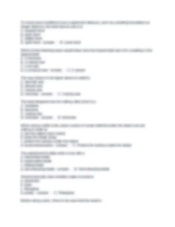 Module 0103-15 Introductions to hand tools questions and answers 100% correct | Exams Advanced ...