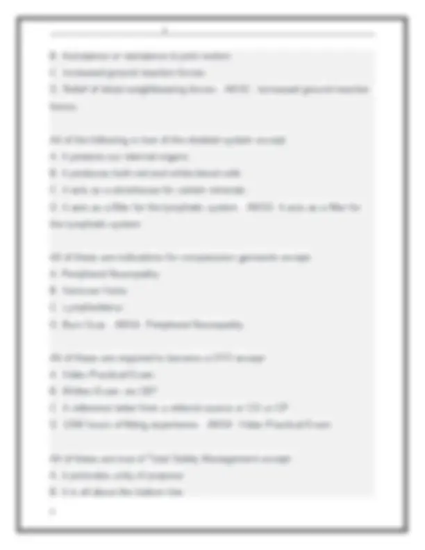 BOC Orthotic Fitter Course Questions and Verified Answers Graded A ...