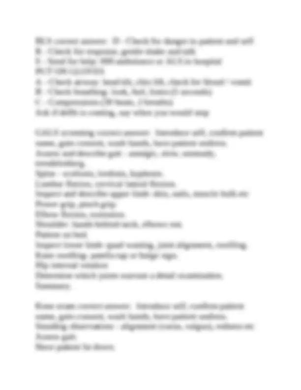 OSCE summaries (Brief notes on each possible OSCE station, in bullet ...