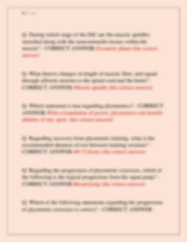 ISSA Strength Training and Conditioning Final Exam: 200 Questions and Answers | Exams Nursing ...