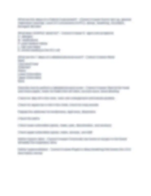 FISDAP Exam 2 EMT Airway And Ventilation Exam Study Guide With Complete Solution | Exams ...