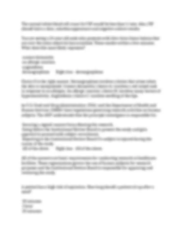 DRT 1 Exam: Questions & Answers (Correct/Complete) | Exams Nursing ...