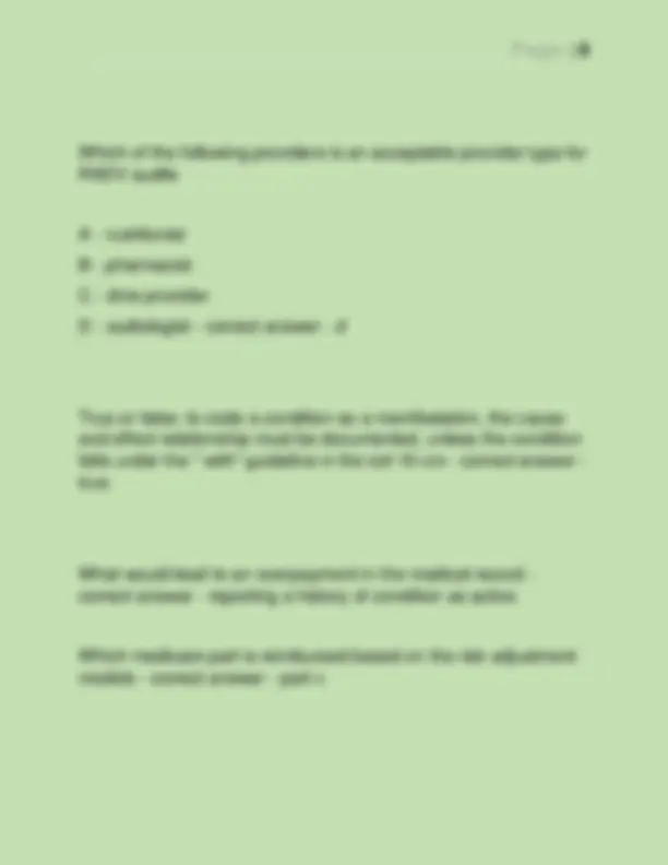 AAPC CRC STUDY GUIDE 2025: REAL VERIFIED QUESTIONS & CORRECT ANSWERS ...