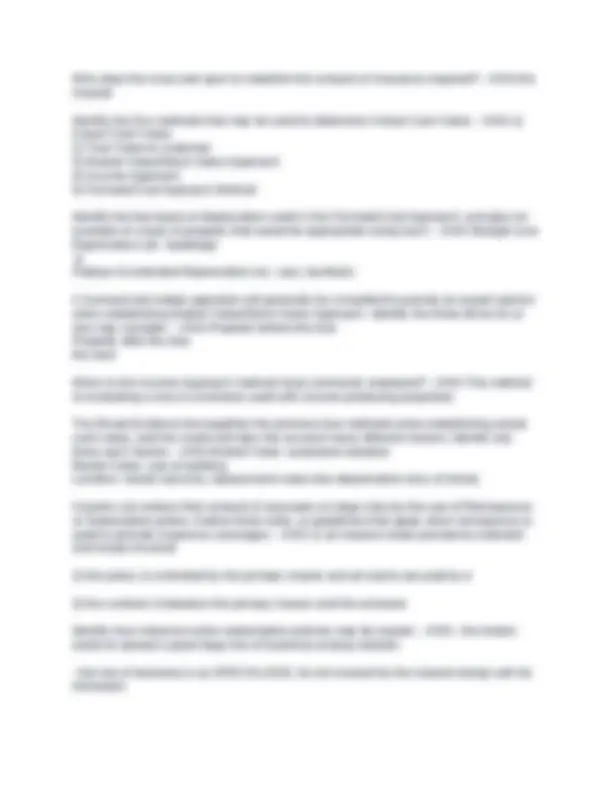 CAIB 2 - Chapter 1 Exam with Complete Solutions: Insurance Concepts and ...