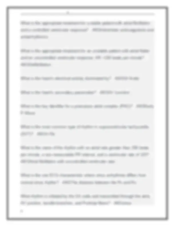 ECG Fundamentals & Basic Dysrhythmias: Rhythm Test | Exams Health ...