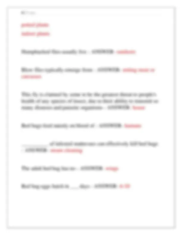 GHP Pest Control Applicator SM-47 Exam: 200 Questions and Answers ...