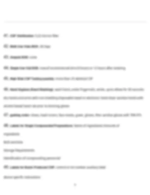 PTCB CSPT Exam Questions and Answers: A Comprehensive Guide to Sterile ...