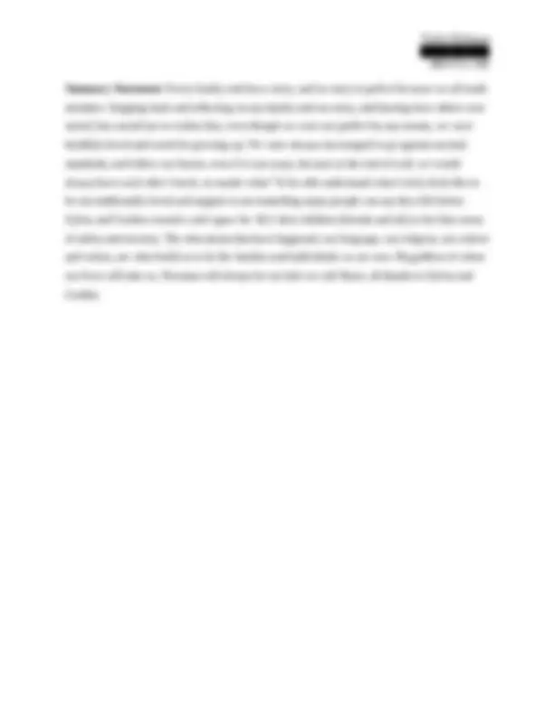 MSW 511 Module 3 Assignment; Personal Culturagram | Assignments Social ...