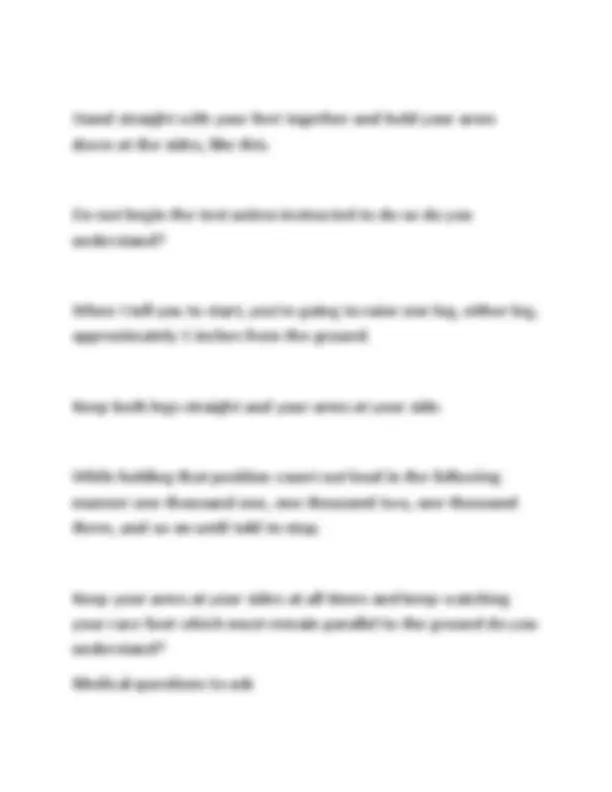 NHTSA SFST Test Exam: Questions and Answers for Law Enforcement | Exams ...