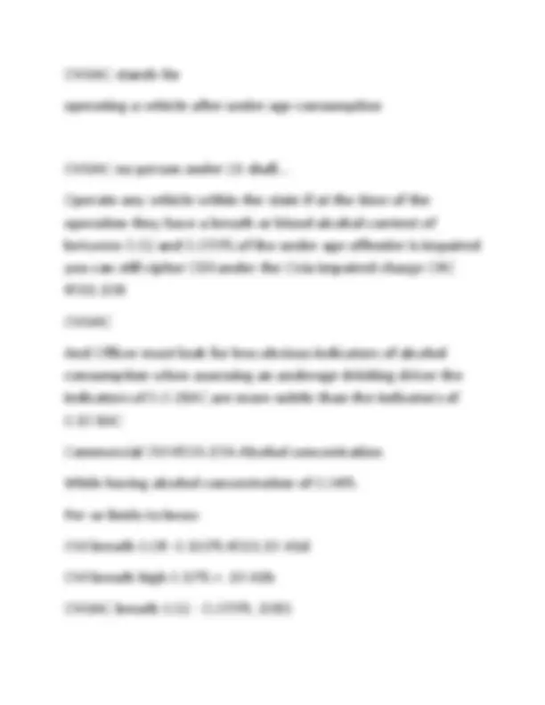 NHTSA SFST Test Exam: Questions and Answers for Law Enforcement | Exams ...