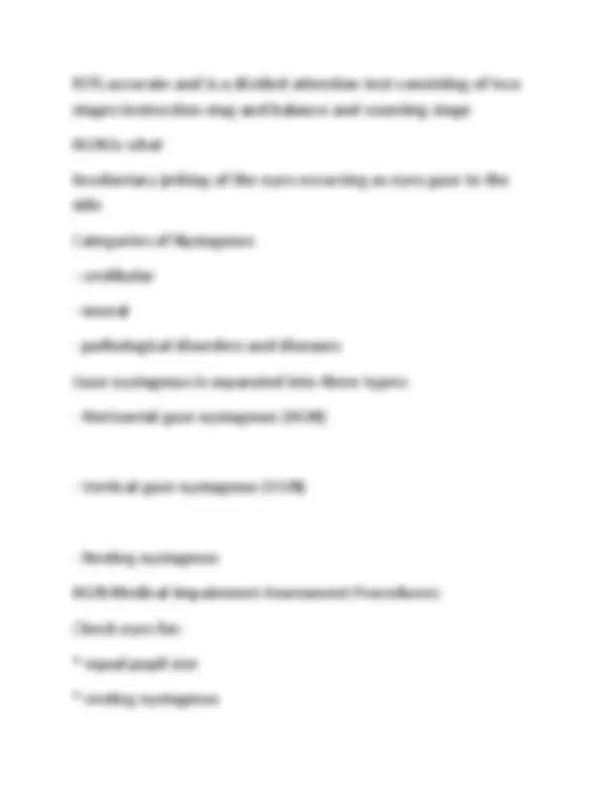 NHTSA SFST Test Exam: Questions and Answers for Law Enforcement | Exams ...