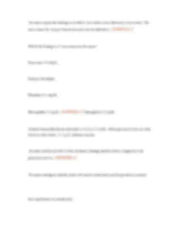 HESI Case Study Gerontology Age-Related Risks | Exams Nursing | Docsity