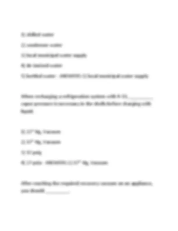 EPA 608 Type III Exam: 150+ Questions and Answers for Refrigeration ...