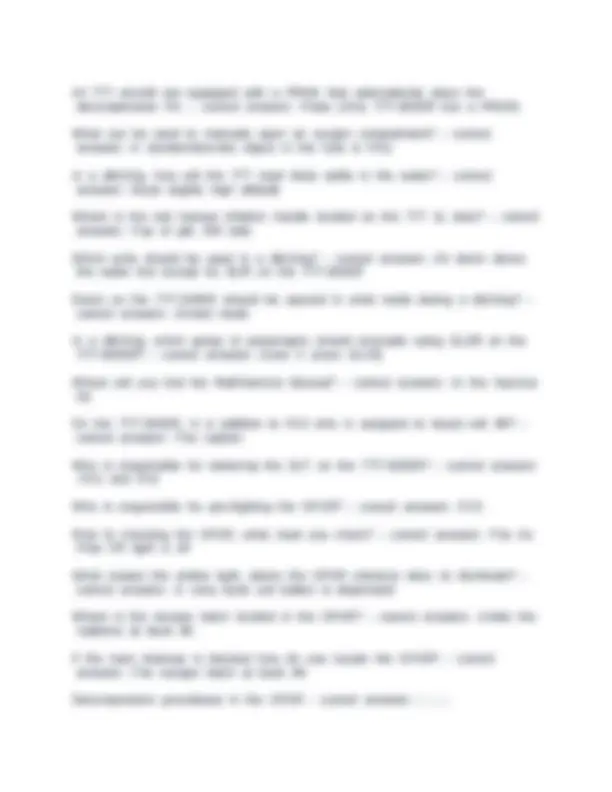 777 KSV REVIEW QUESTIONS WITH ANSWERS | Exams Advanced Education | Docsity