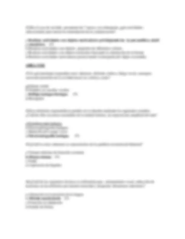 EXAMEN CUESTIONARIO DE LOGOPEDIA | Exams Cognitive Development | Docsity