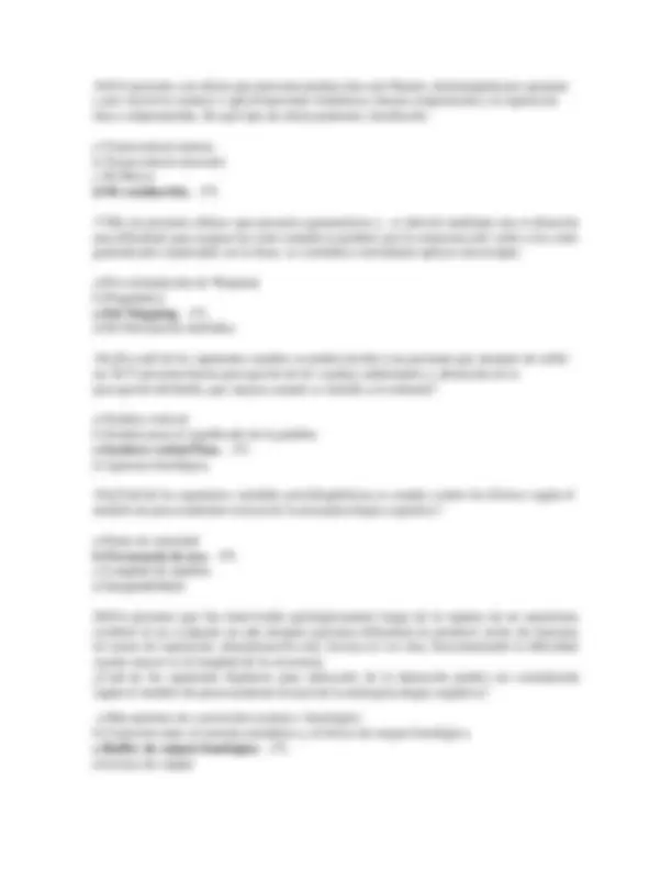 EXAMEN CUESTIONARIO DE LOGOPEDIA | Exams Cognitive Development | Docsity