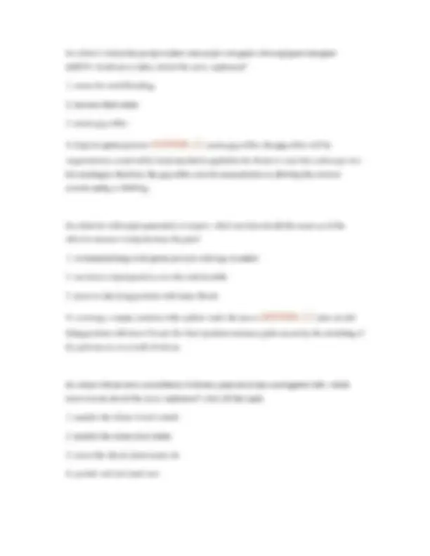 NCLEX Pancreatitis Exam with Questions and Answers | Exams Nursing ...