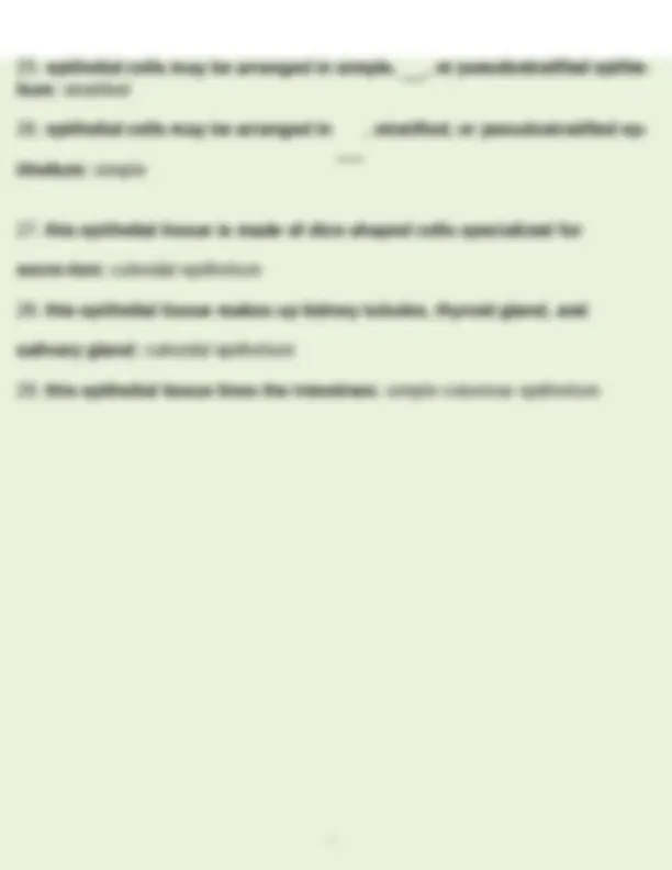 USABO Animal Anatomy and Physiology Test Questions and Answers 2025 ...