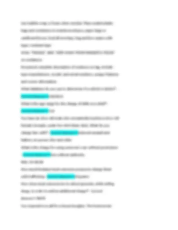 Criminal Investigation Practice Exam: Questions and Answers | Exams ...