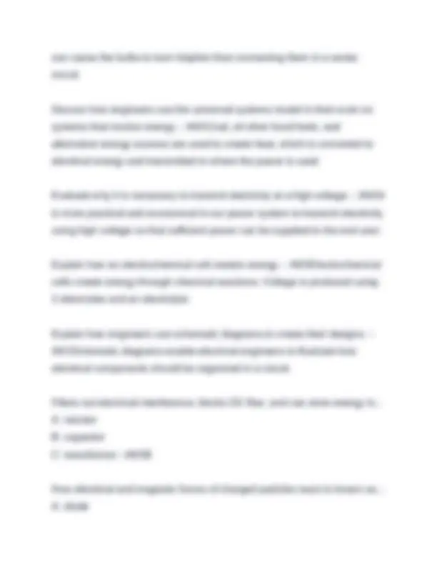 Electrical and Electronics Engineering Questions & Correct Answers 2025-2026. Graded A | Exams ...