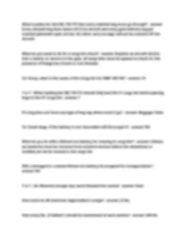 Ramp Training AA FINAL Exam 2024-2025 latest update(questions and ...