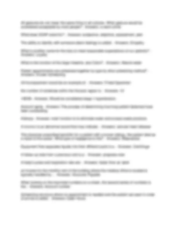 MAC AMCA EXAM QUESTIONS AND ANSWERS | Exams Social Sciences | Docsity