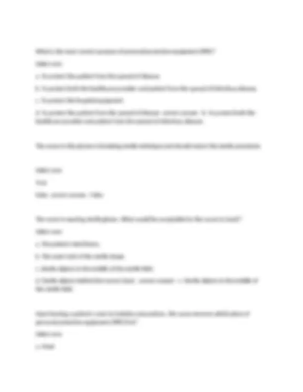 NRS 206: Professional Practice Health Assessment Quizzes and Correct Answers | Exams Nursing ...