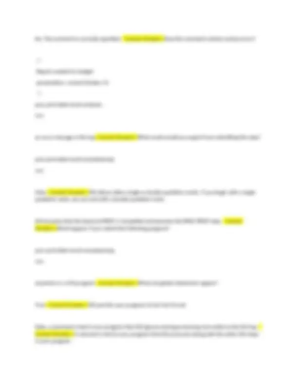 Lesson 2 Working with SAS Programs Exam Questions and Complete Solutions | Exams Computer ...