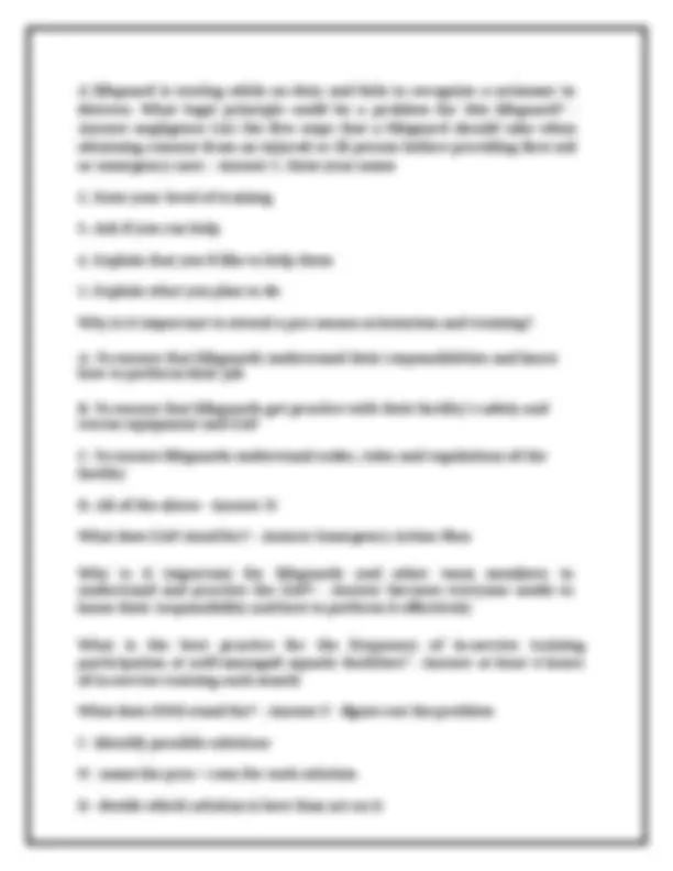 Red Cross Lifeguard Test Questions and Answers Graded A+ | Exams ...