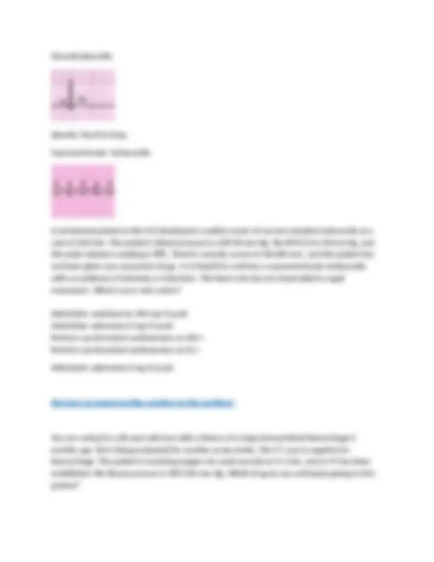 ACLS PRE-COURSE SELF-ASSESSMENT 2025 | Exams Advanced Education | Docsity