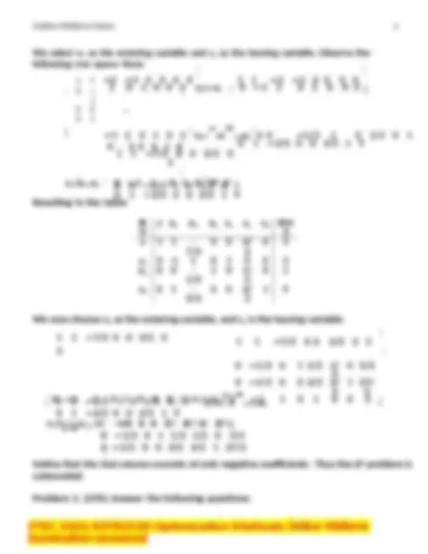 FTEC 2101-ESTR2520 Optimization Methods Online Midterm Exam with Complete Answers | Exams ...