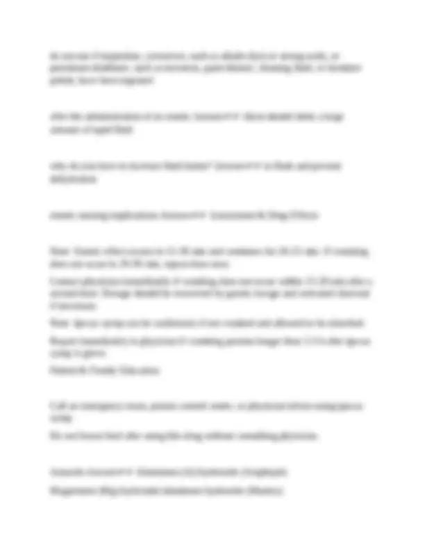 LVN Pharmacology exam V questions with correct answers | Exams Nursing ...