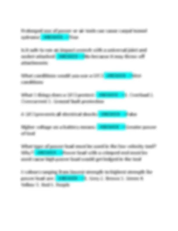 NCCER MILLWRIGHT LEVEL 1 EXAM QUESTIONS WITH COMPLETE SOLUTIONS ...