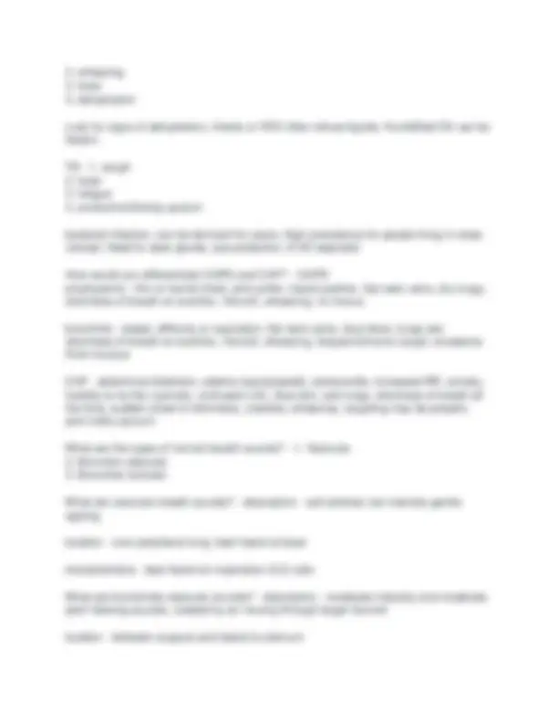 EMT FISDAP (AIRWAY) EXAM QUESTIONS AND ANSWERS WITH RATIONALES | Exams Nursing | Docsity