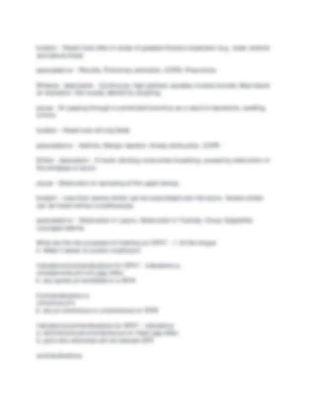 EMT FISDAP (AIRWAY) EXAM QUESTIONS AND ANSWERS WITH RATIONALES | Exams Nursing | Docsity