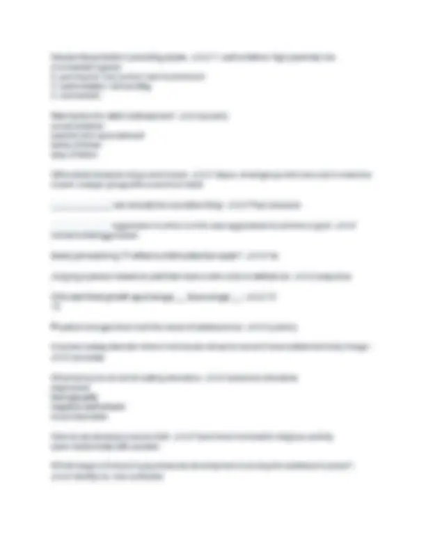 Human Growth and Development Final Exam Questions and Answers. | Exams ...