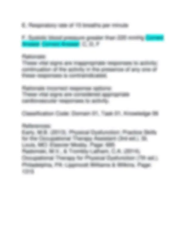 NBCOT-COTA Exam 2025: Practice Questions and Answers with Rationales ...