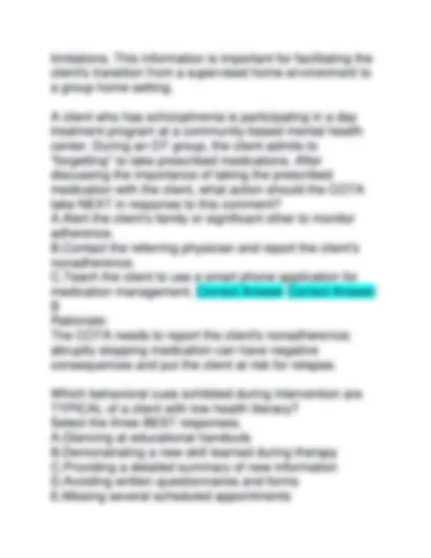 NBCOT-COTA Exam 2025: Practice Questions and Answers with Rationales ...