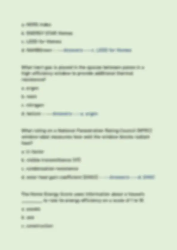 BPI BUILDING SCIENCE PRINCIPLES (ACTUAL 2025/2026) QUESTIONS AND ...