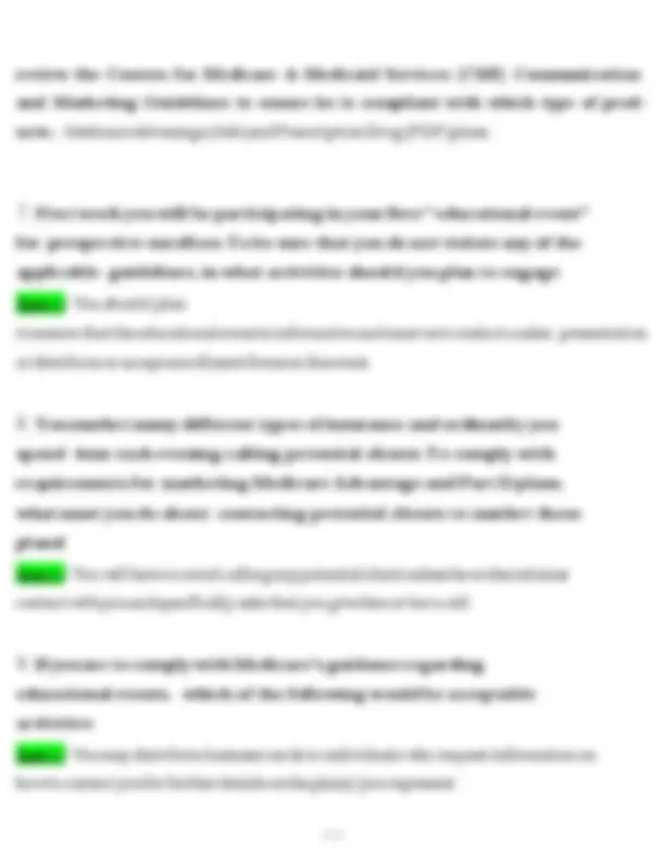 AHIP 2025 Module 4 Exam Questions and Verified Answers, 100% Guarantee ...