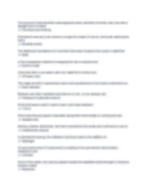 Indiana Cosmetology State Board Test Questions with Answers Study Guide ...