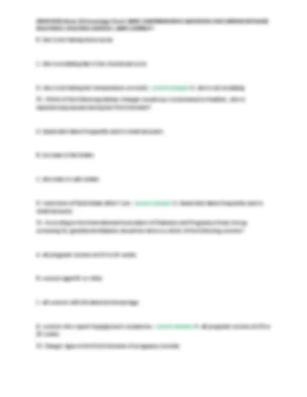 NRNP 6552 Week 10 Knowledge Check (2025) COMPREHENSIVE QUESTIONS AND ...