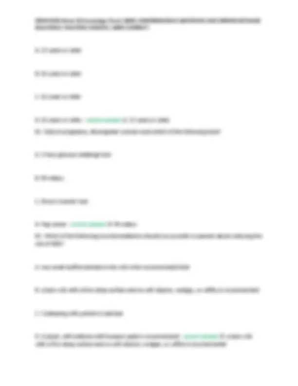 NRNP 6552 Week 10 Knowledge Check (2025) COMPREHENSIVE QUESTIONS AND ...