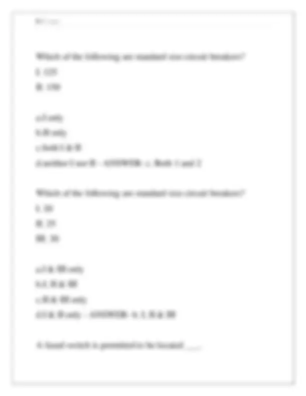 Iec Year 1 Final Exam 2024 2025 Actual Exam Complete 100 Questions And Correct Detailed Exams