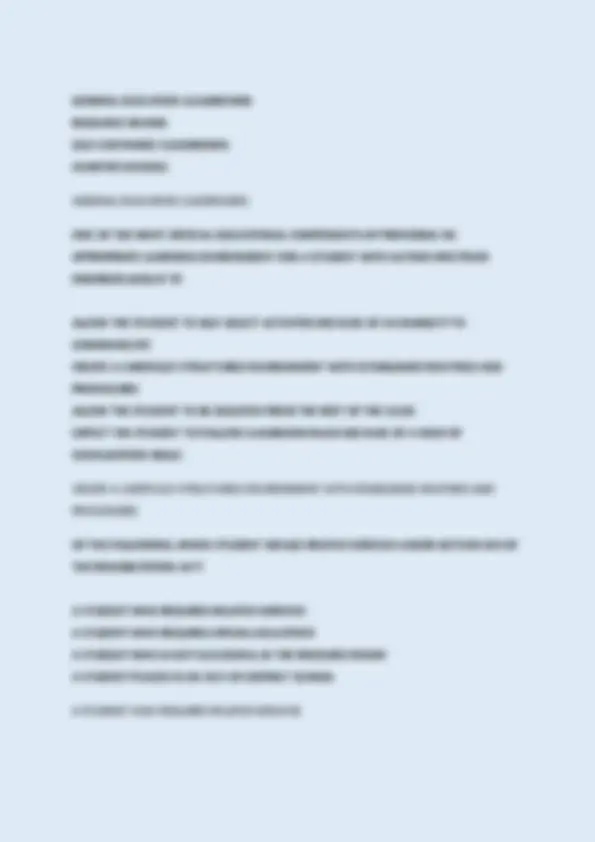 PRAXIS 5354 ETS PRACTICE TEST WITH 100% DETAILED VERIFIED CORRECT ...