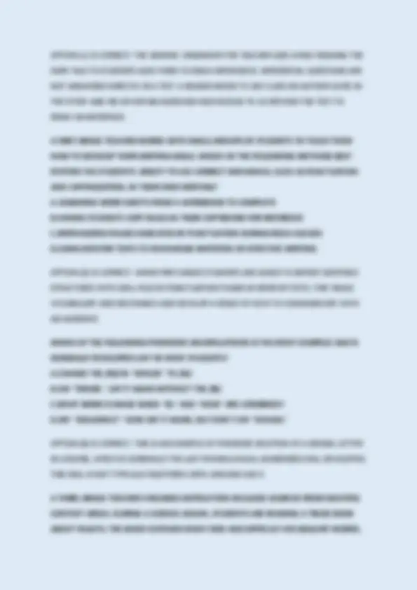 PRAXIS 5205 EXAM WITH 100% DETAILED VERIFIED CORRECT ANSWERS 2025/2026 ...