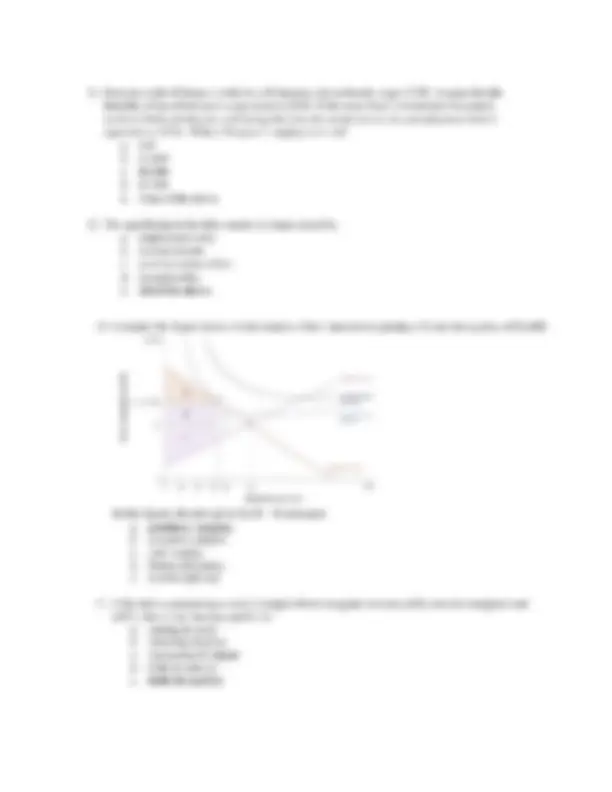 Quiz answers for quiz 2 | Quizzes Economics | Docsity