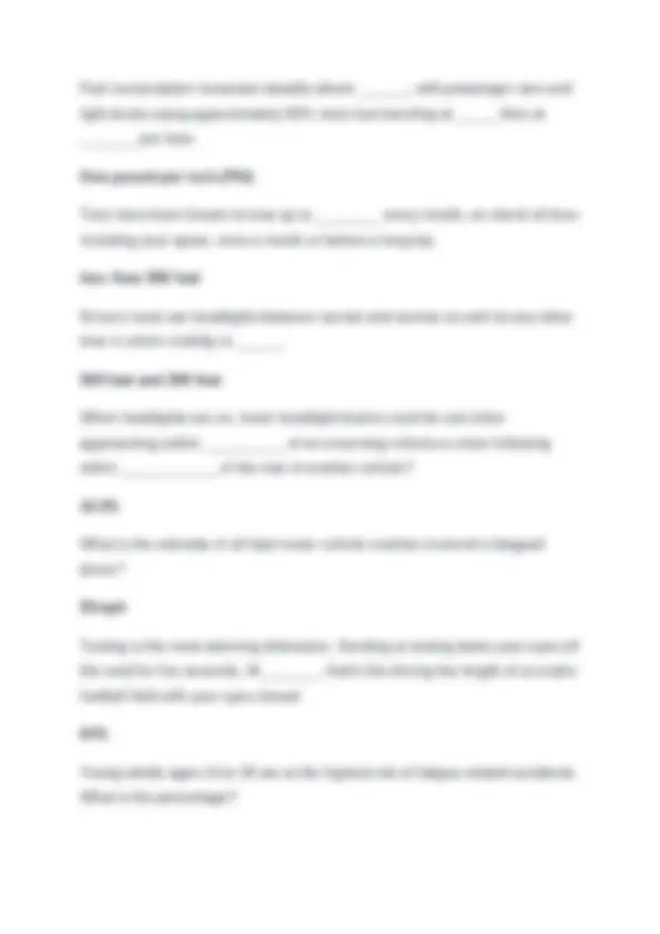 INDIANA BMV FOR HIRE ENDORSEMENT STUDY GUIDE study set with 100% ...
