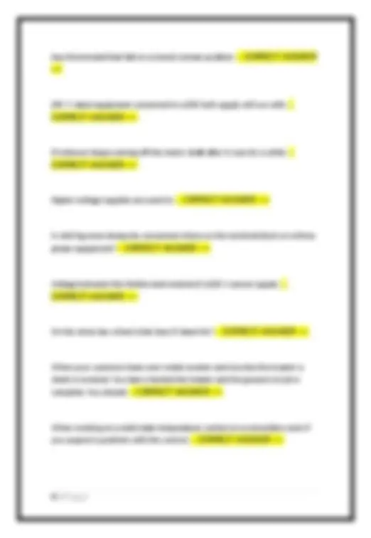 CFESA ELECTRICAL PRACTICE TEST (3 VERSIONS) EXAM NEWEST 2025 ACTUAL ...